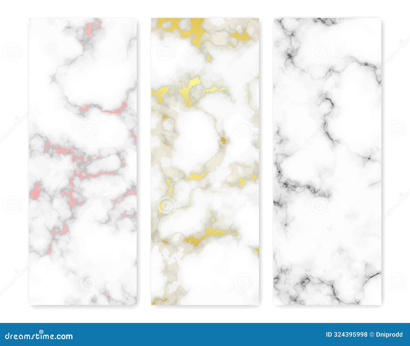 Set Of Marble Texture Backgrounds Vector Illustration | CartoonDealer ...