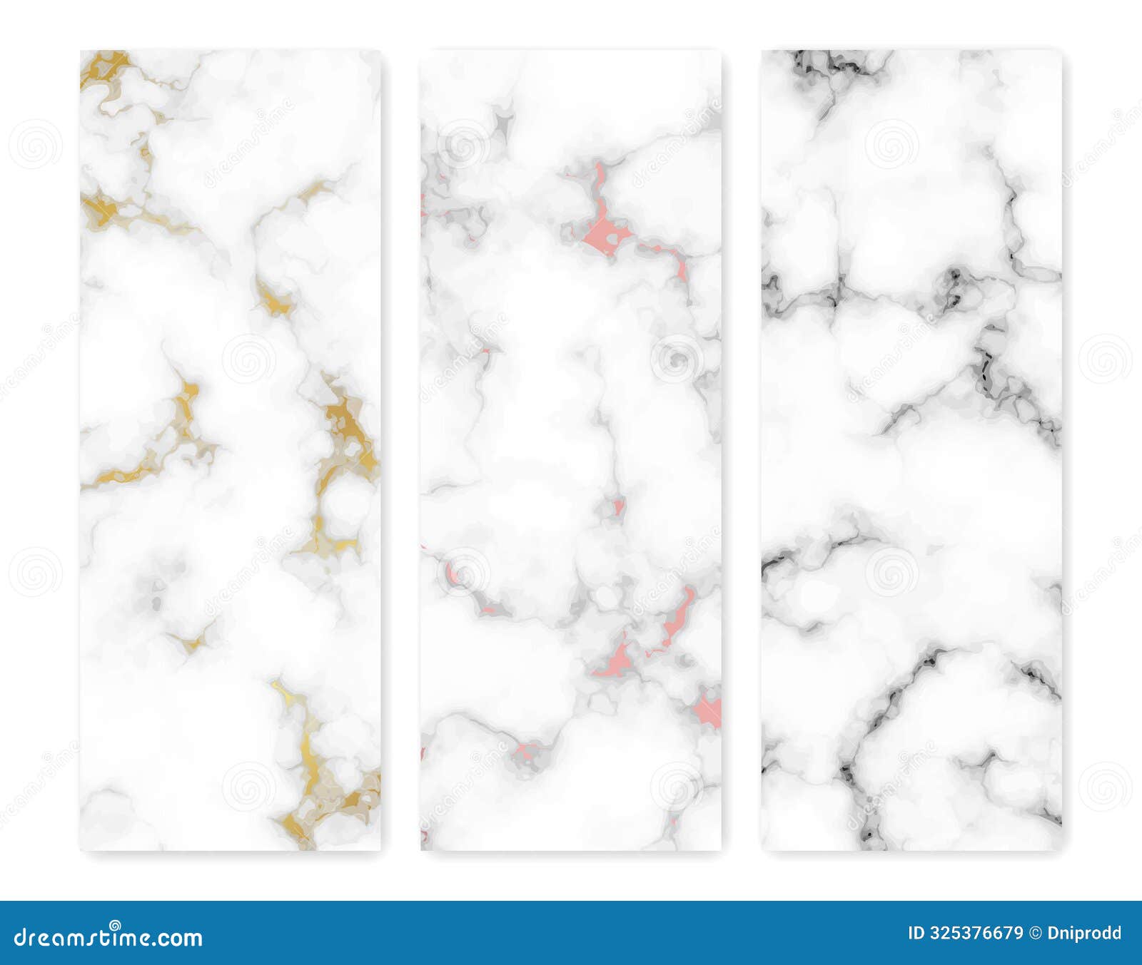 Set Of Marble Texture Backgrounds Cartoon Vector | CartoonDealer.com ...