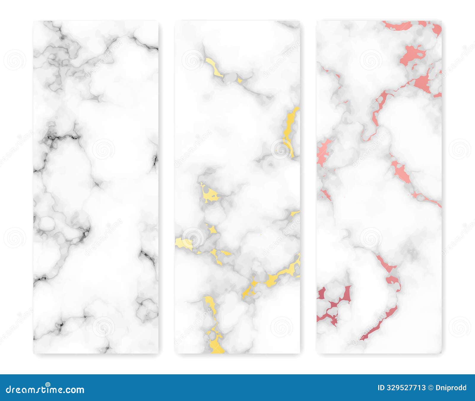 Set of Marble Texture Backgrounds Stock Vector - Illustration of ...
