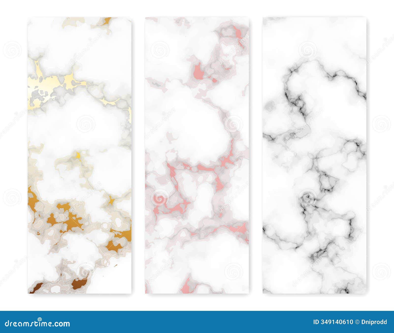 Set of Marble Texture Backgrounds Stock Vector - Illustration of ...