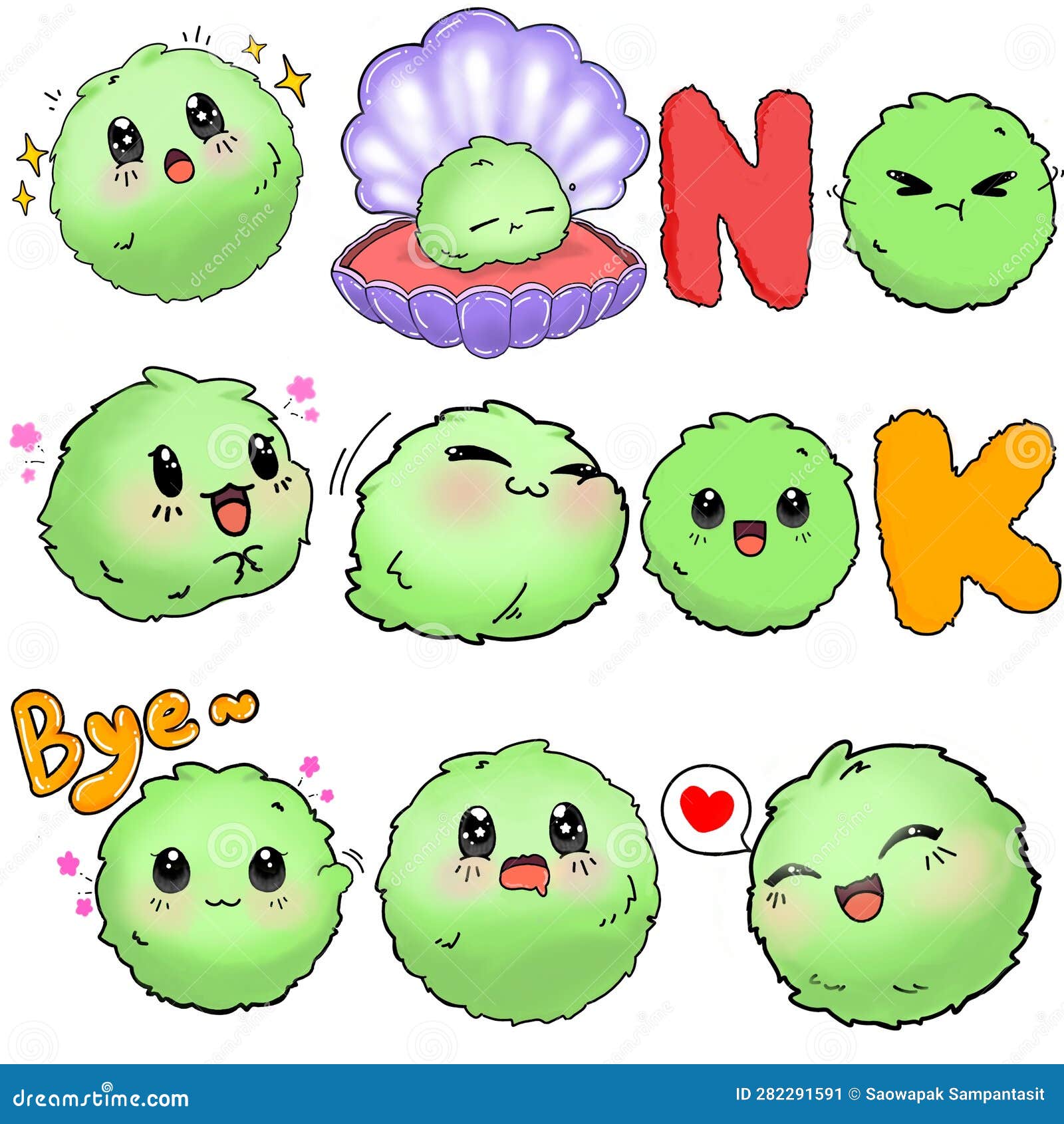 Marimo Cartoons, Illustrations & Vector Stock Images - 216 Pictures to ...