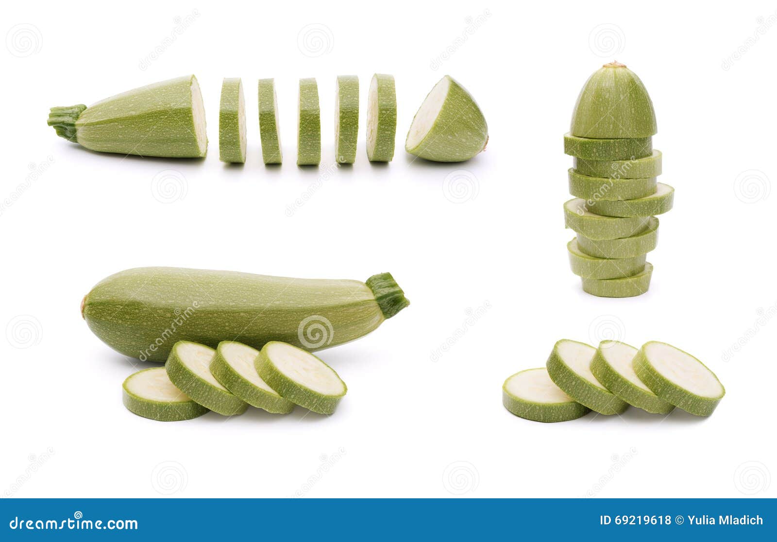 Set of marrows on white stock photo. Image of cutted - 69219618