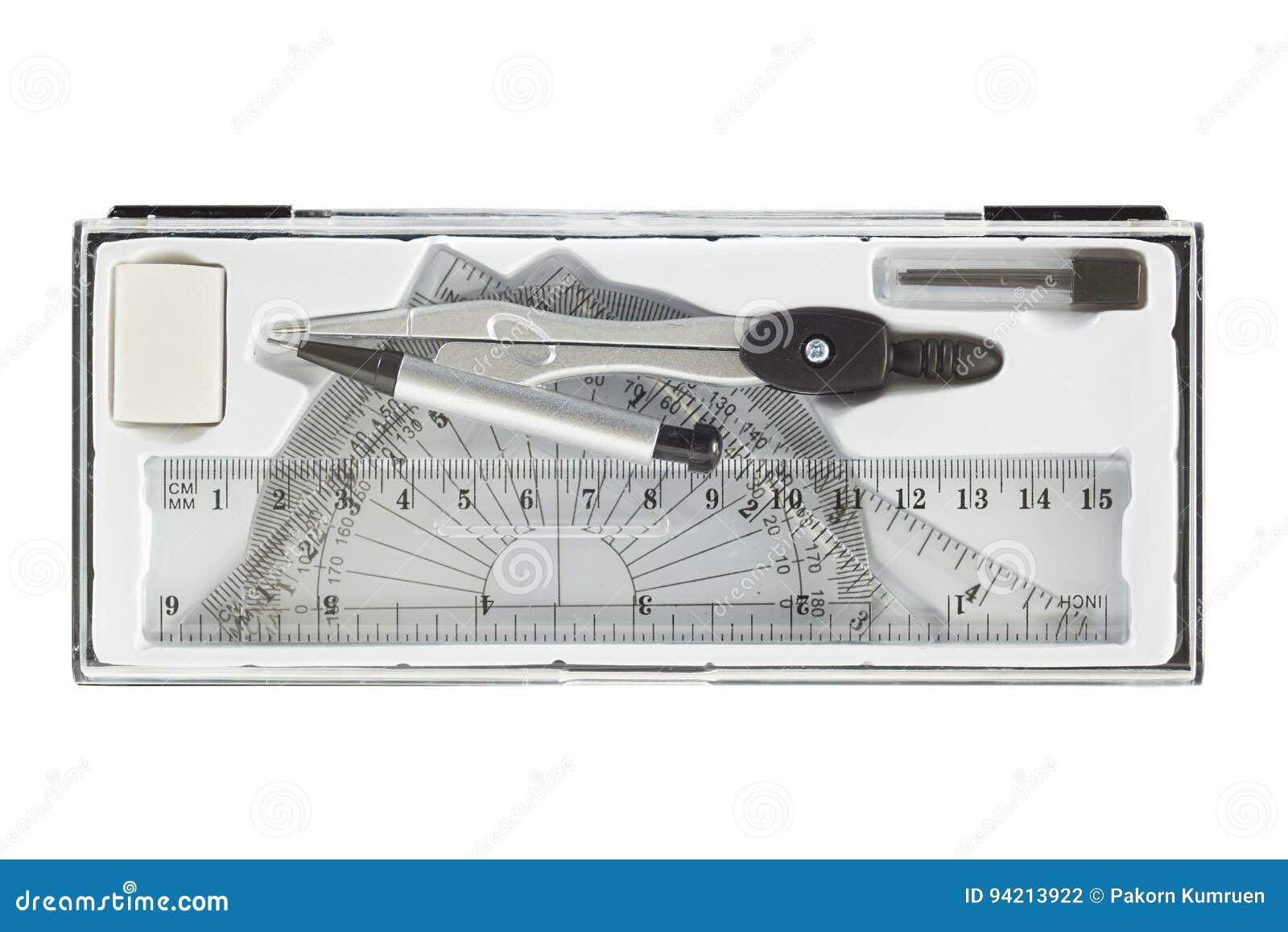 Set of Mathematics School Tools Stock Photo - Image of background, idea ...