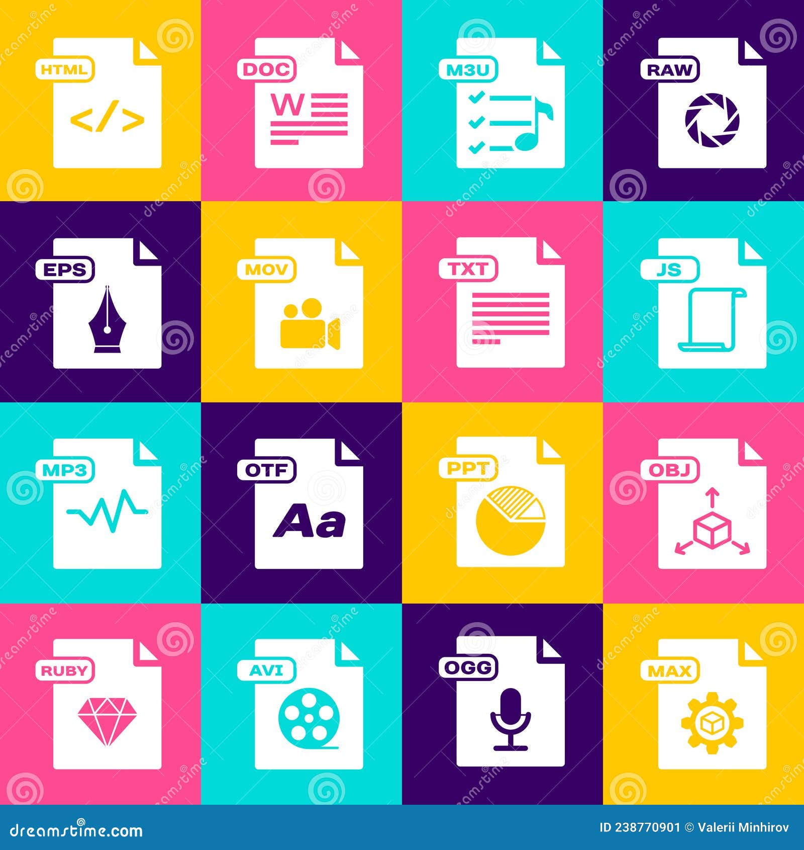 Set MAX File Document, OBJ, JS, M3U, MOV, EPS, HTML and TXT Icon ... Set MAX File Document, OBJ, JS, M3U, MOV, EPS, HTML and TXT Icon ...
