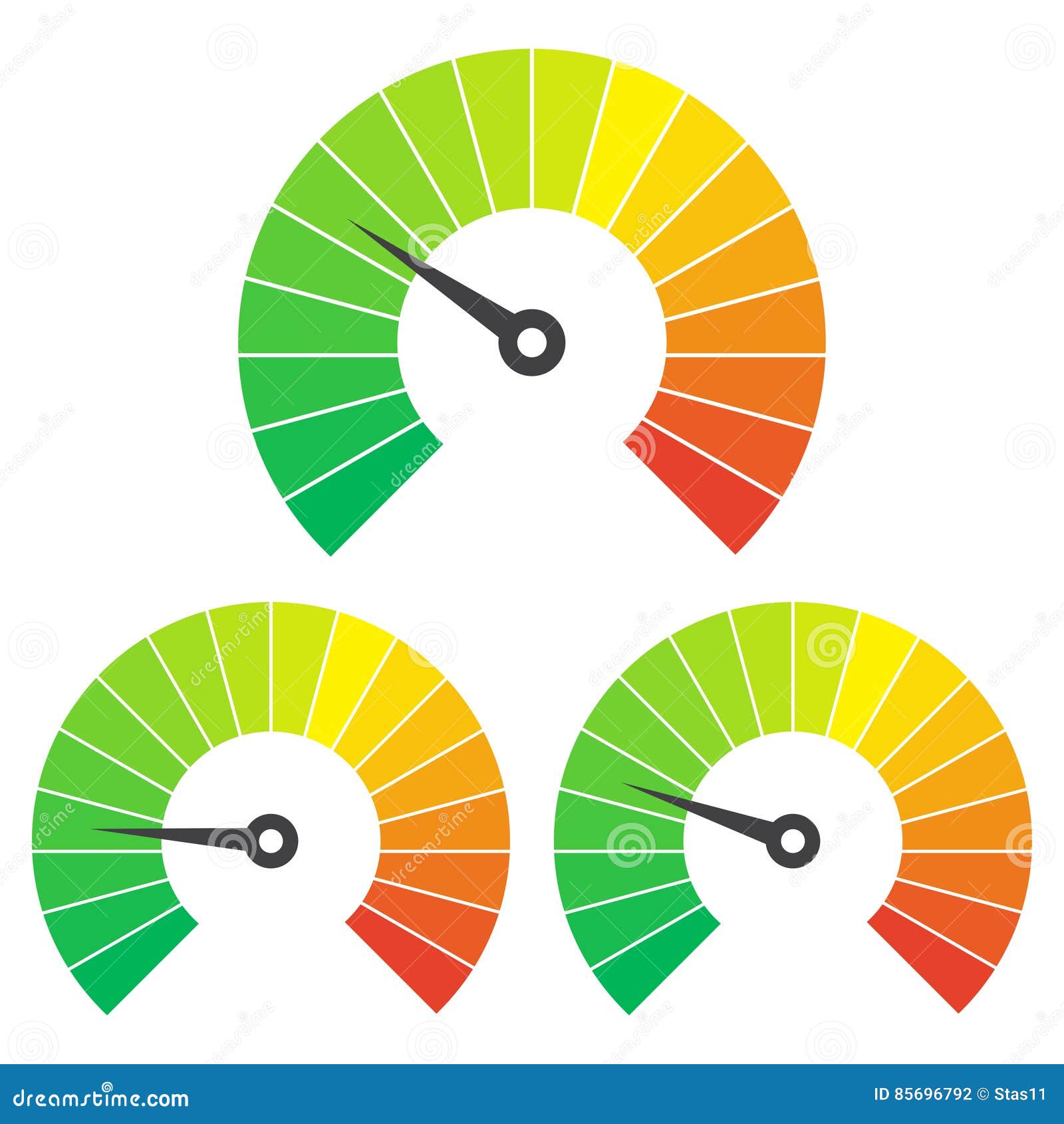 Set of Measuring Icons on a White Background. Speedometer Icons Set ... Set of Measuring Icons on a White Background. Speedometer Icons Set ...