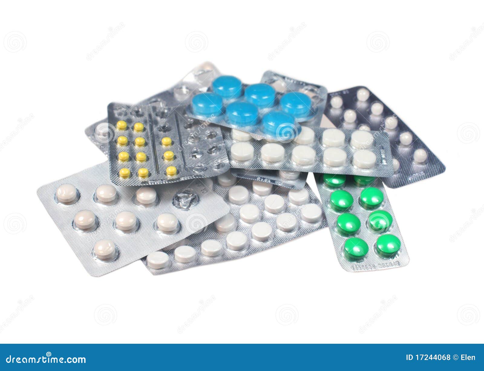 Set of Medical tablets stock photo. Image of pain, white - 17244068