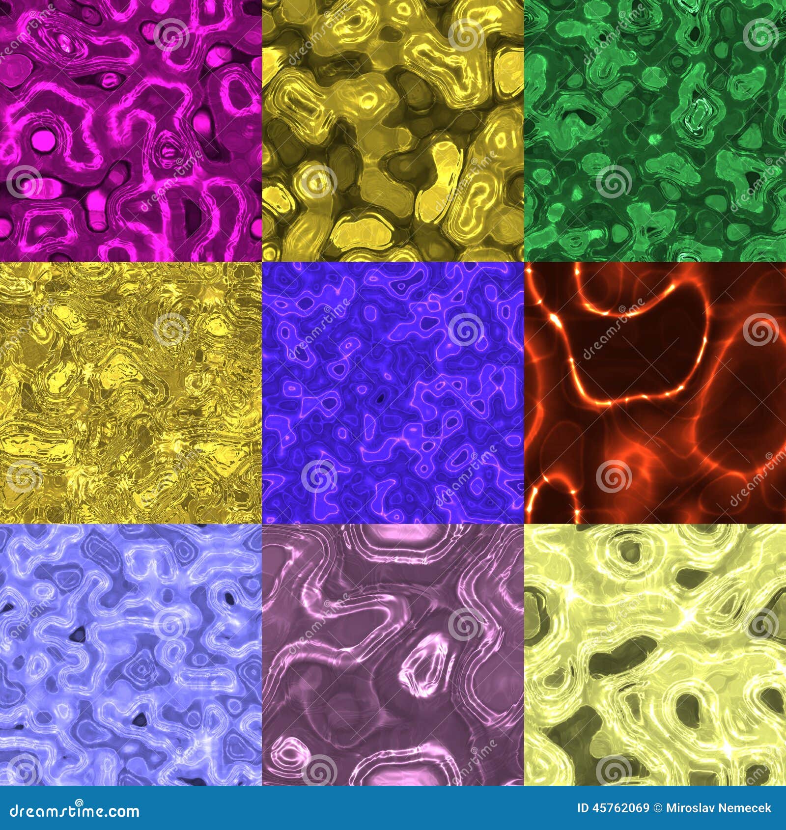 Melt Metal Fluid Seamless Generated Hires Texture Stock Image ...