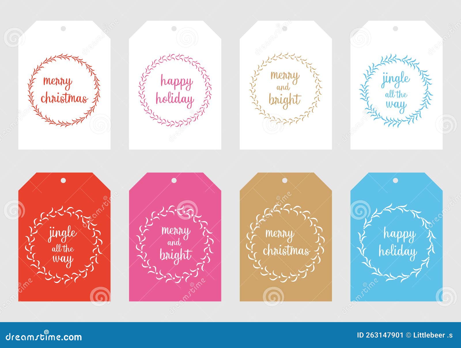 Merry Christmas Tags Set. Christmas Printable Gift Tags Stock ... Merry Christmas Tags Set. Christmas Printable Gift Tags Stock ...