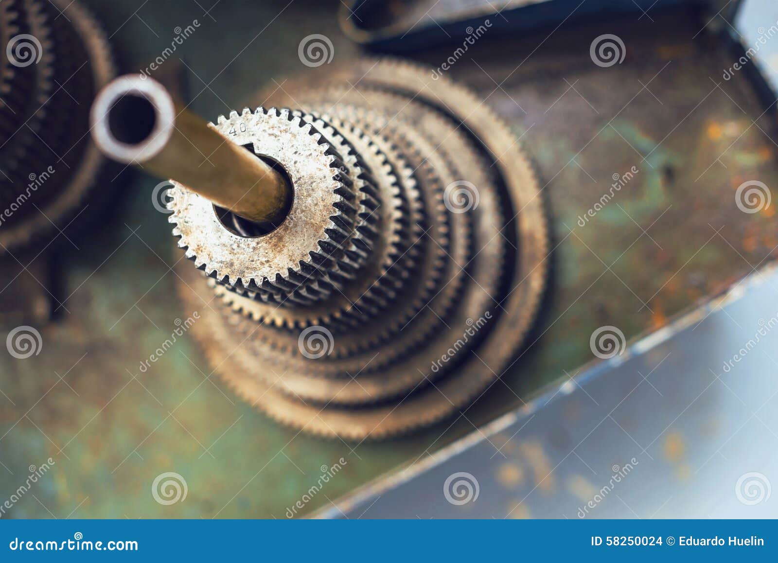 A Set of Metal Gears. Texture Background Stock Photo - Image of gears ...