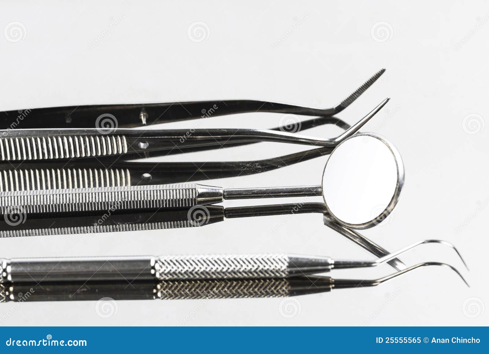 Set of Metal Medical Equipment Tools Stock Image - Image of accessory ...