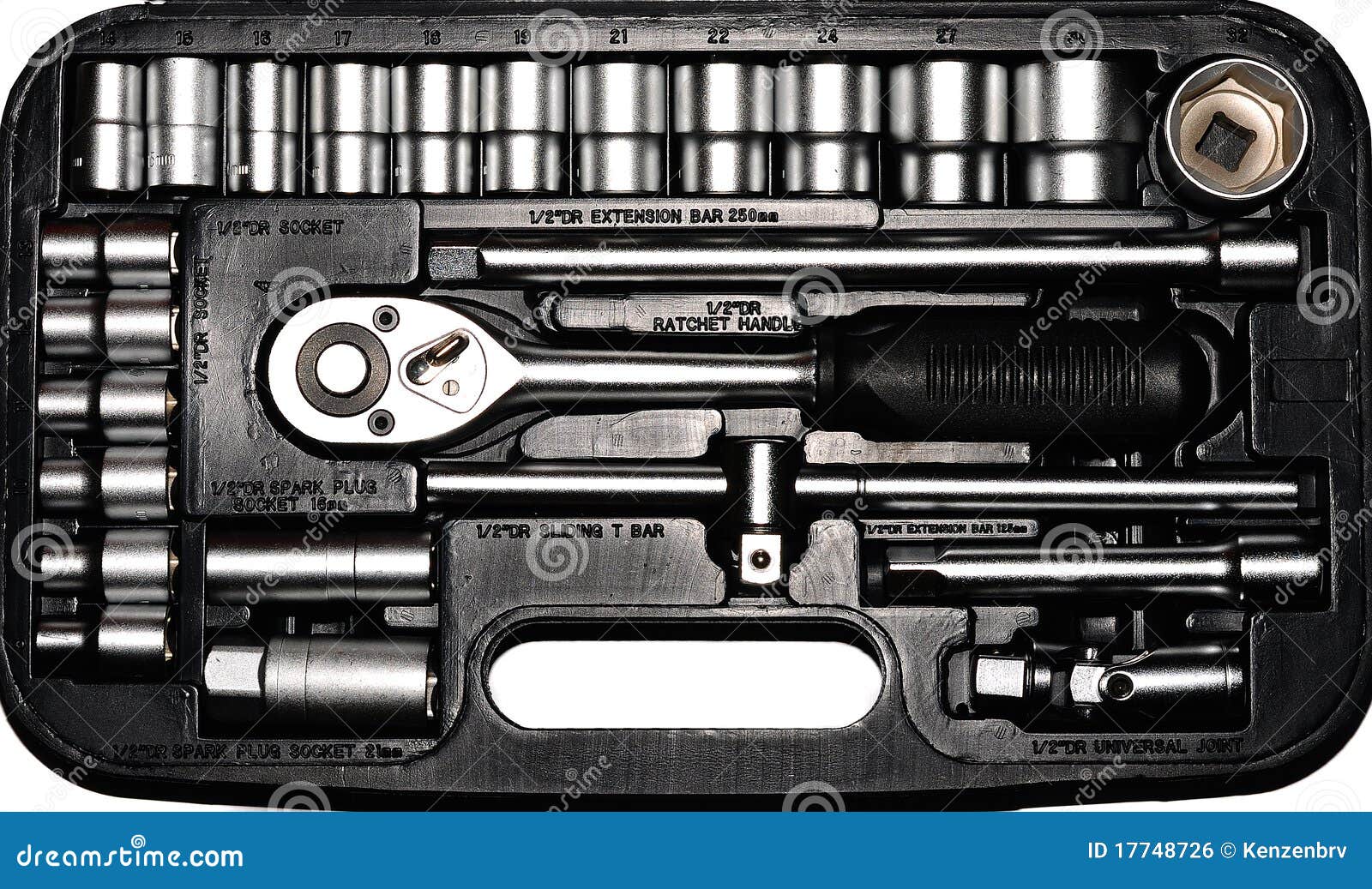 Set of metallic tools stock photo. Image of tool, manual - 17748726