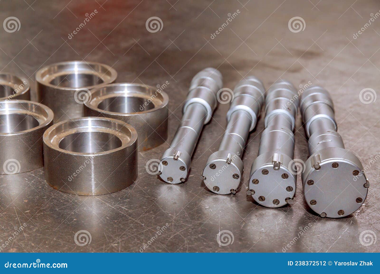 A Set Of Micrometers For Accurate Measurement Of Different Hole Sizes ...
