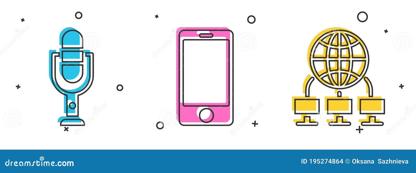 Phone Network Icon Stock Illustrations – 199,035 Phone Network Icon ...