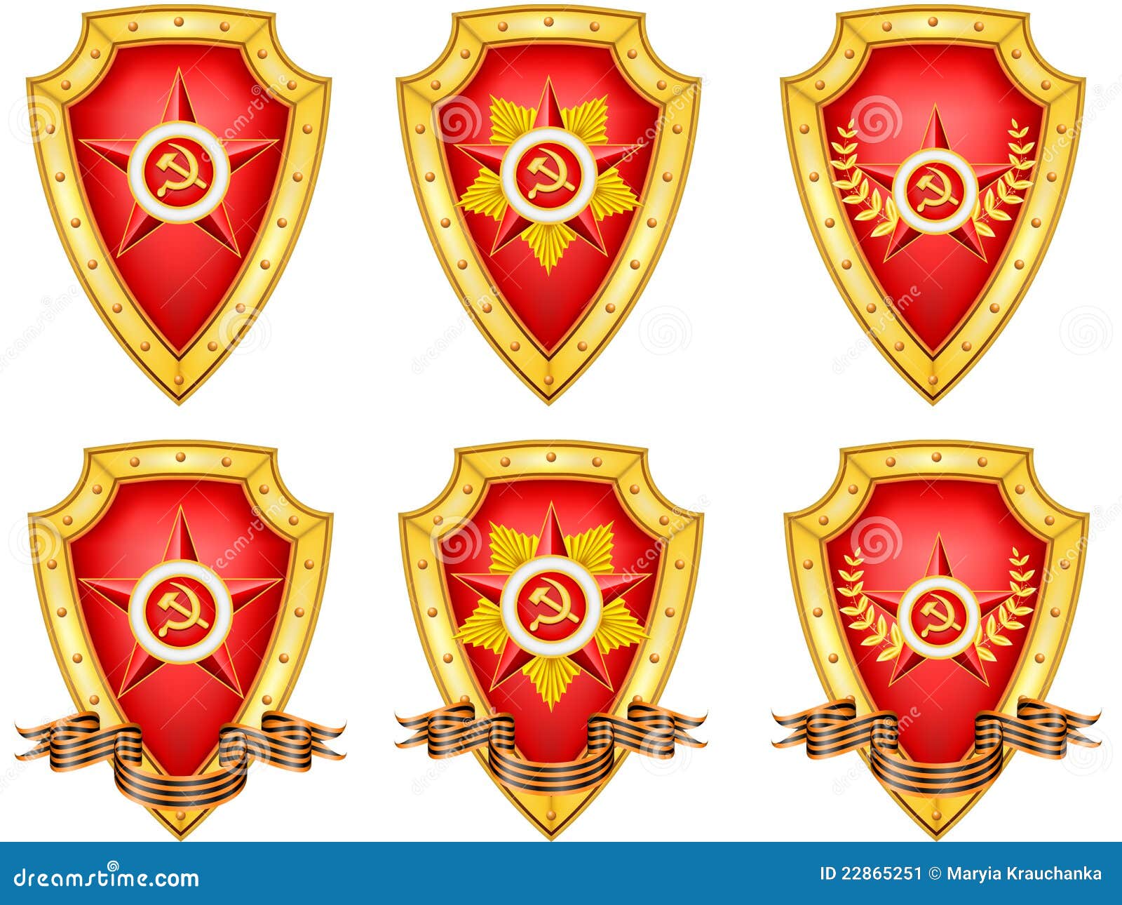 Set of military shields stock image. Image of heraldry - 22865251 Set of military shields stock image. Image of heraldry - 22865251