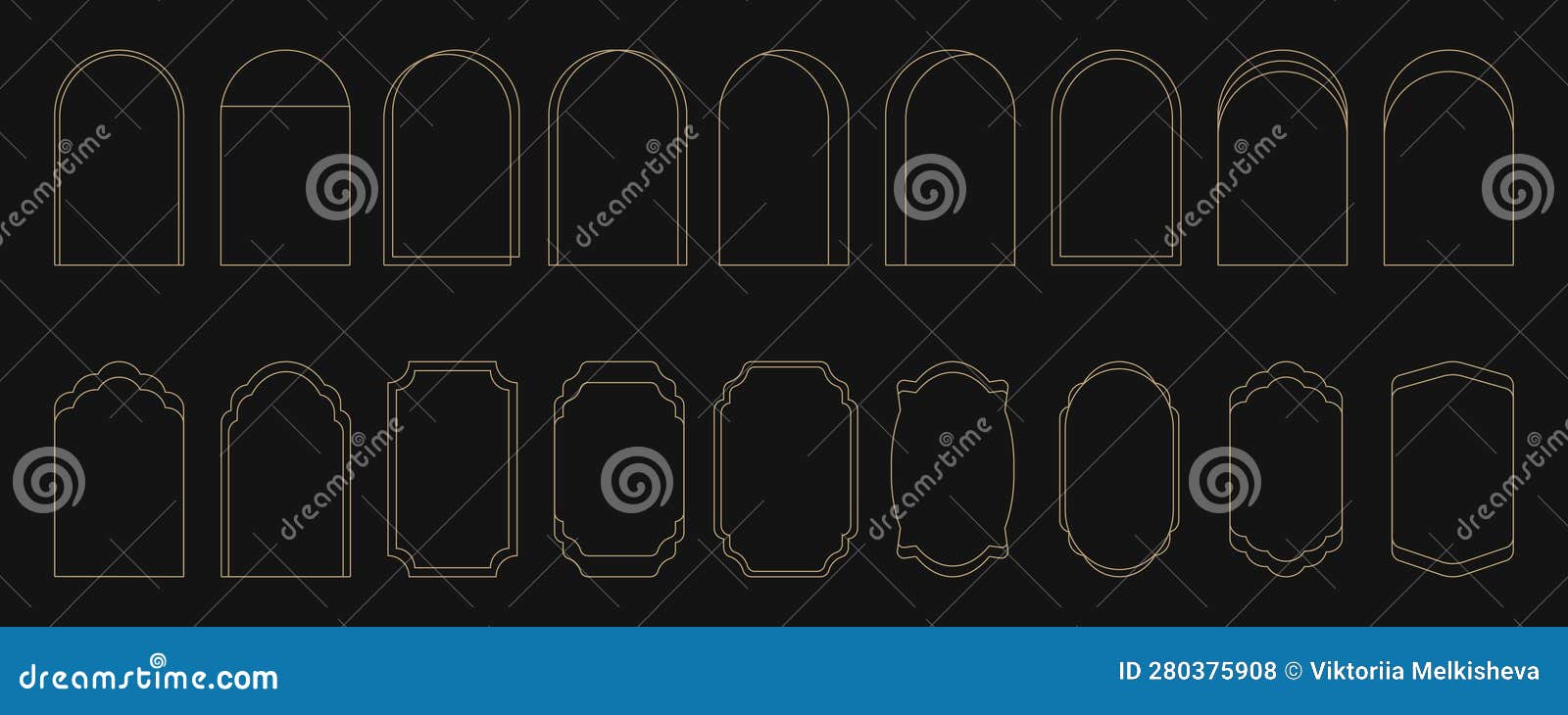 Linear Arch Icon From City Elements Outline Collection. Thin Line Arch ...