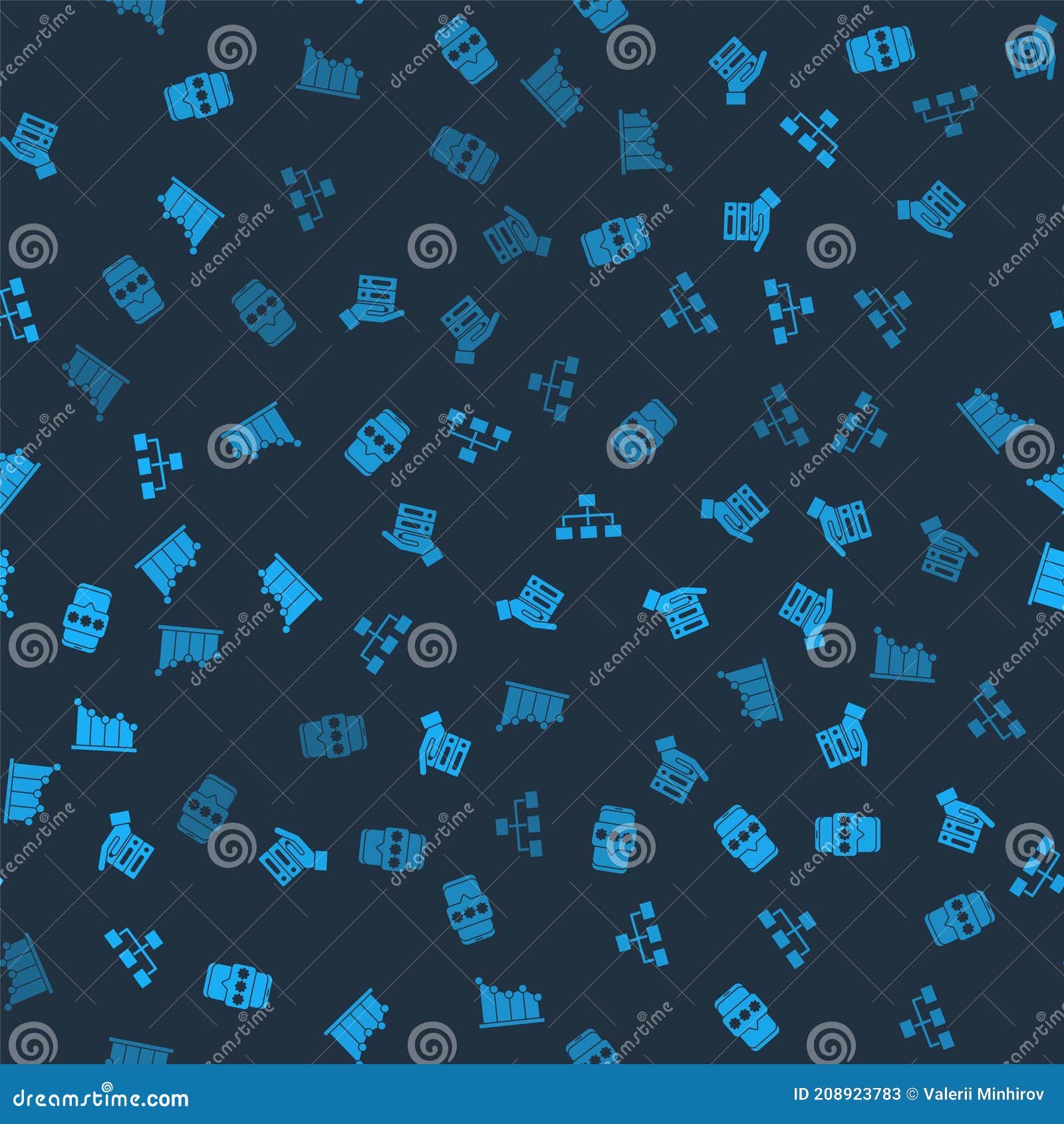 Set Mobile And Password Server Data Web Hosting Hierarchy Organogram Chart And Pie