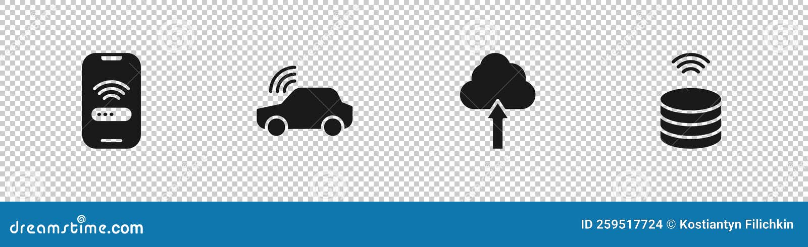 Set Mobile with Wi-fi Wireless, Smart Car System, Cloud Upload and Data ...