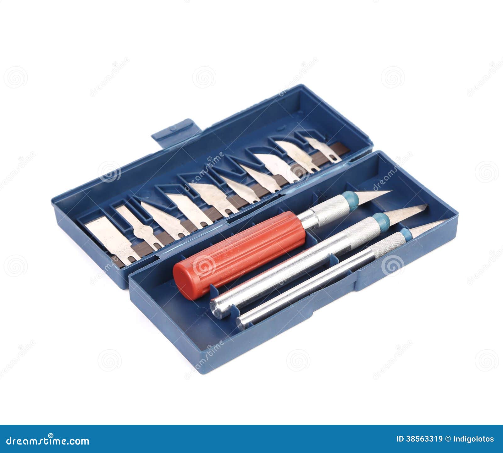 Set of modelling knives stock image. Image of engineer - 38563319