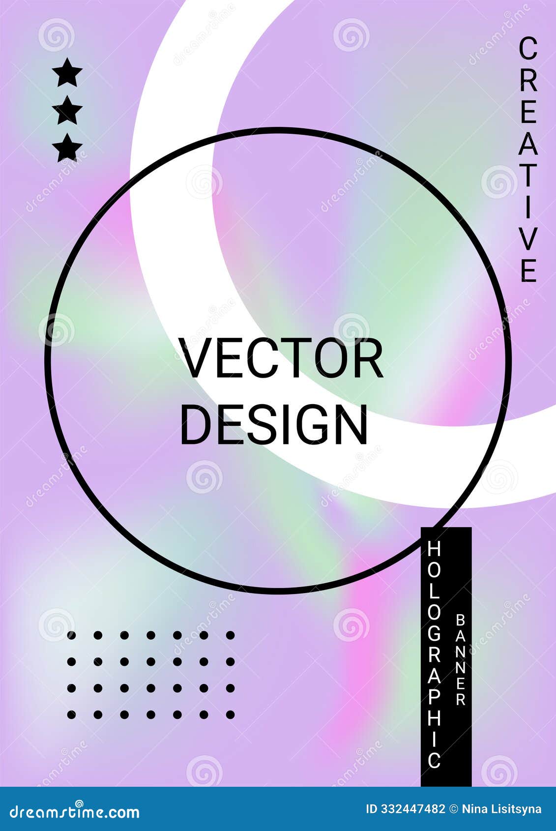 A Set of Modern Abstract Covers. Creative Backgrounds Stock ...