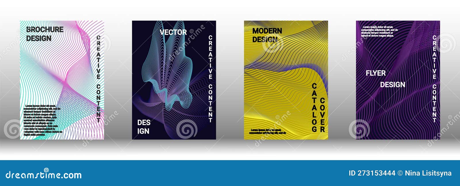 A Set of Modern Abstract Covers with Abstract Gradient Linear Waves ...
