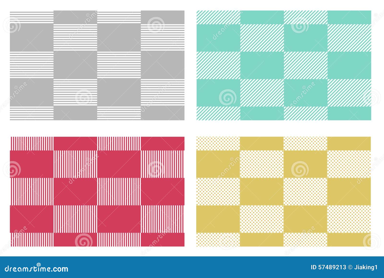 Modern Checkered Stylish Texture Vector Illustration | CartoonDealer ...