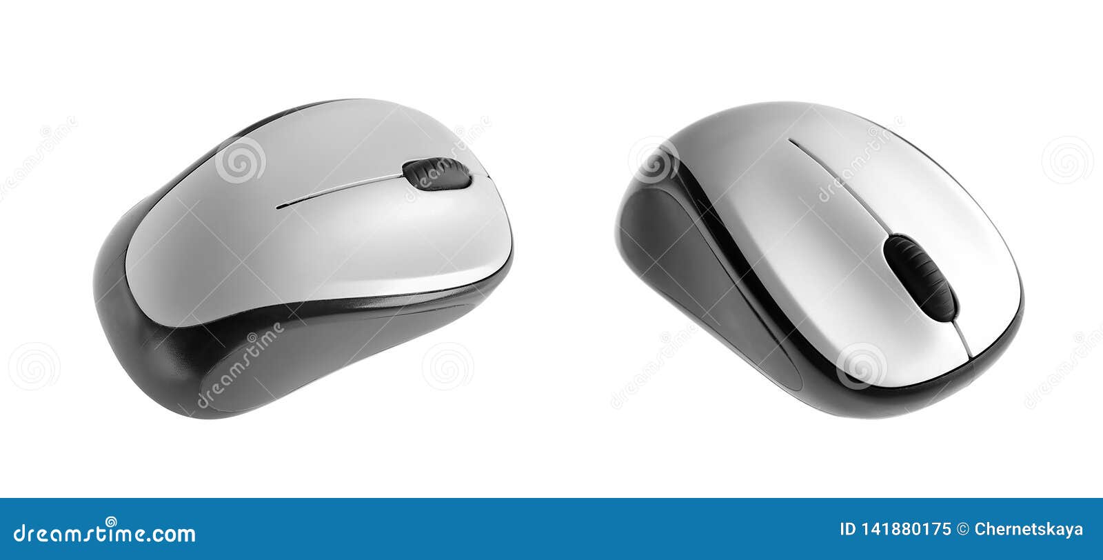 Set of Modern Computer Mice Stock Image - Image of background, collage ...