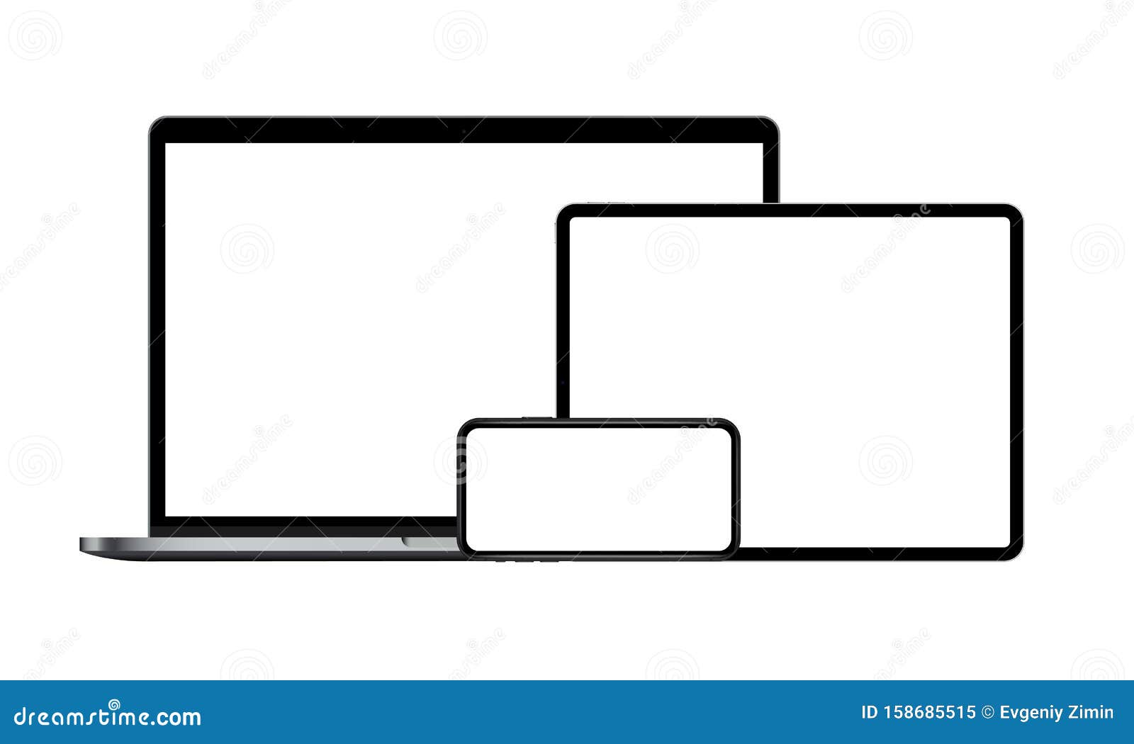 Blank Screens Devices Stock Illustrations – 391 Blank Screens Devices ...