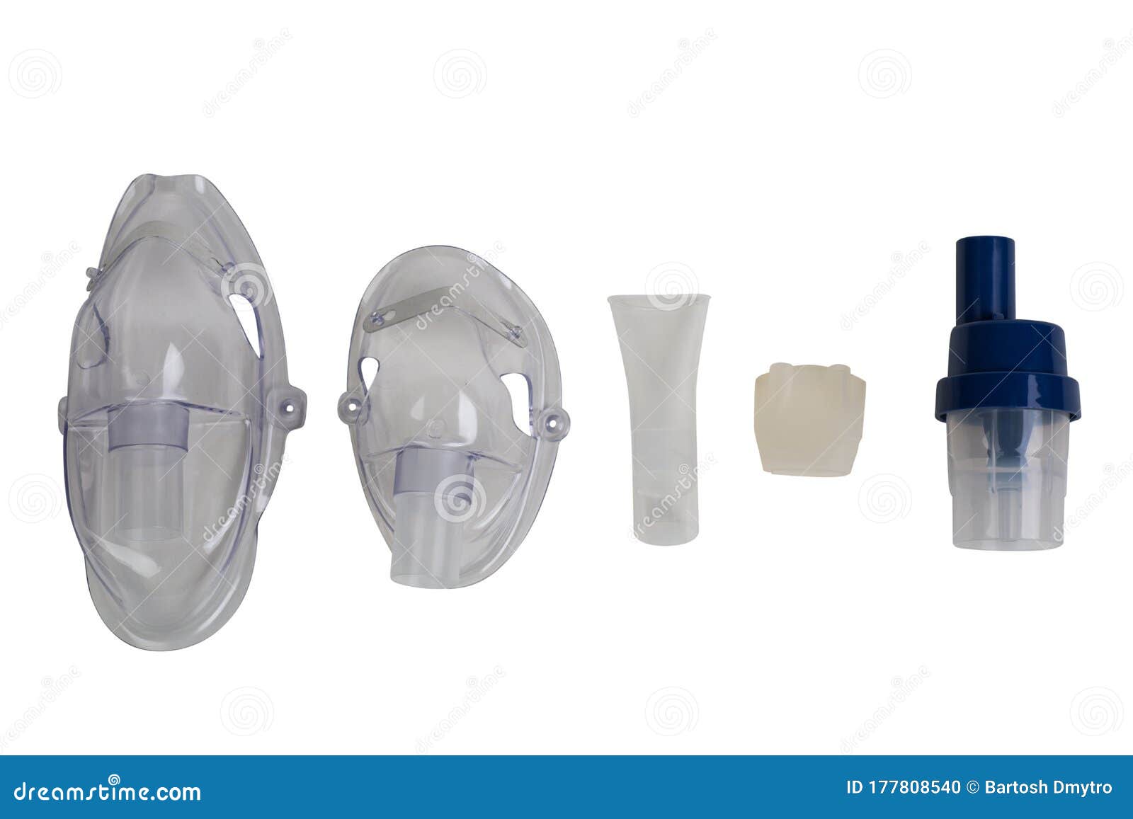 Set of Ambulance Mask for Artificial Lung Ventilation Isolated Stock ...
