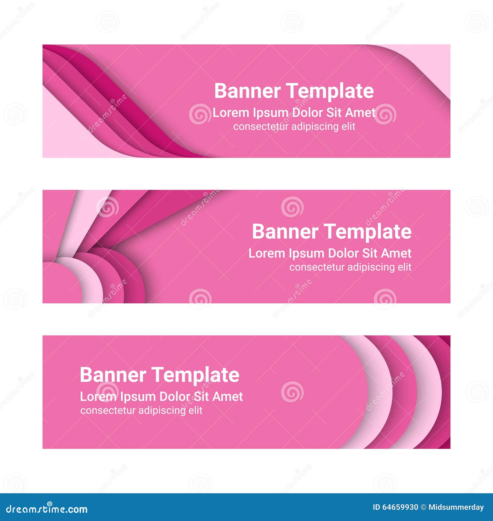 Modern Pink Certificate Diploma Template Vector Illustration ...
