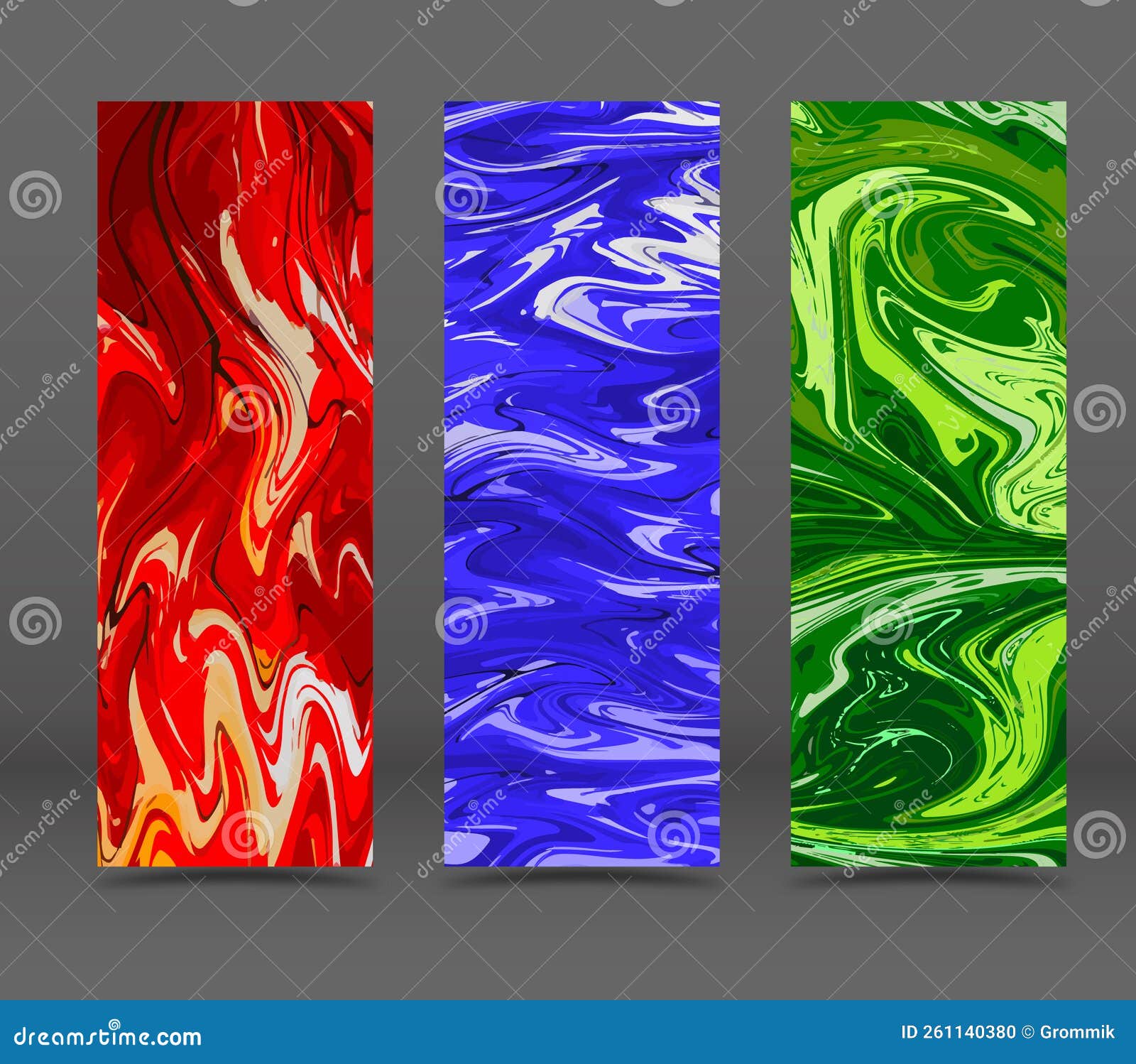 A Set of Modern Unusual Designs for Covers, Banners, Posters and ...