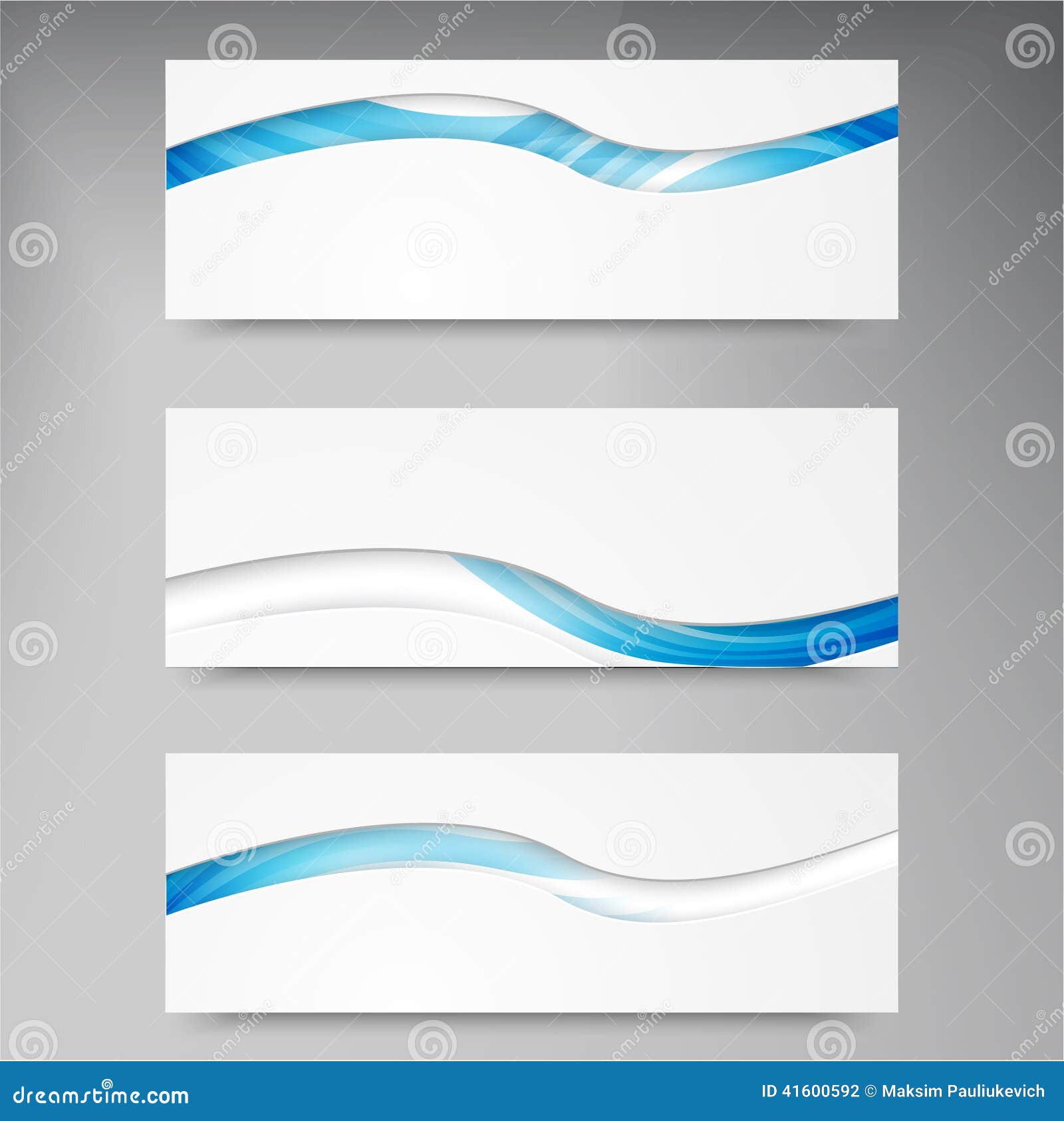 Set of Modern Vector Banners with Stock Vector - Illustration of modern ...