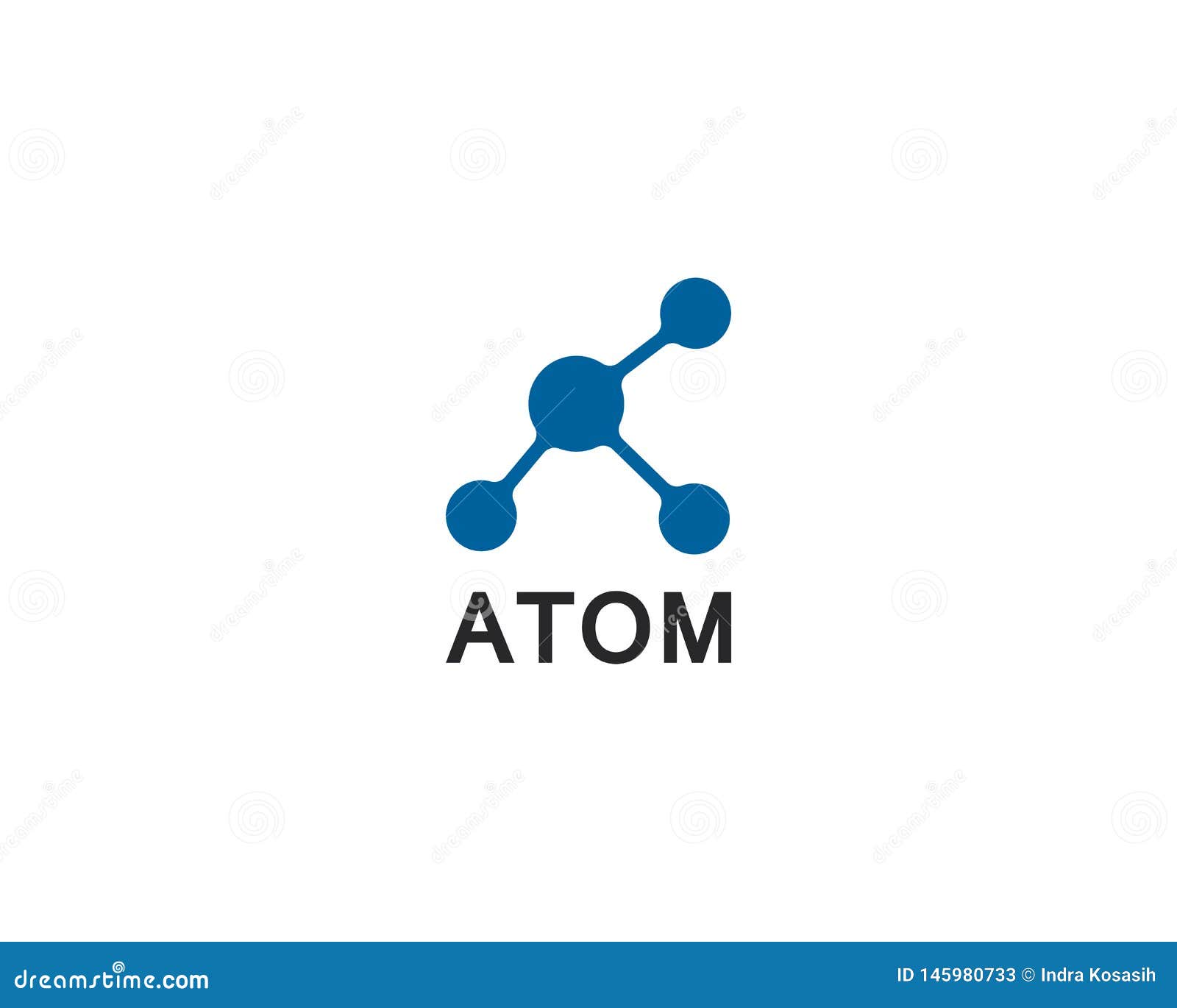 Set of Molecule Atom Logo Icon Vector Stock Vector - Illustration of ...