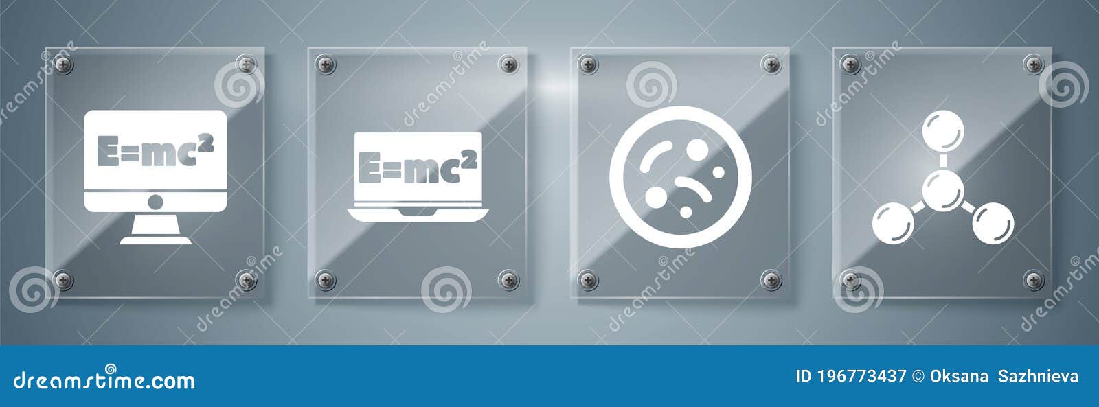 Equation Solution Bubble Outline Icon Vector Illustration ...