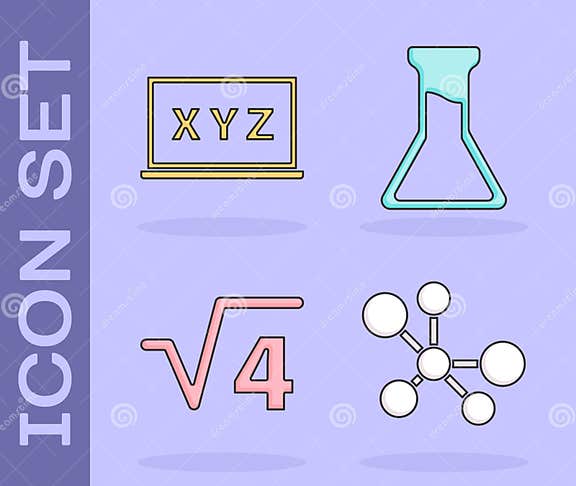 Set Molecule, XYZ Coordinate System, Square Root of 4 Glyph and Test ...