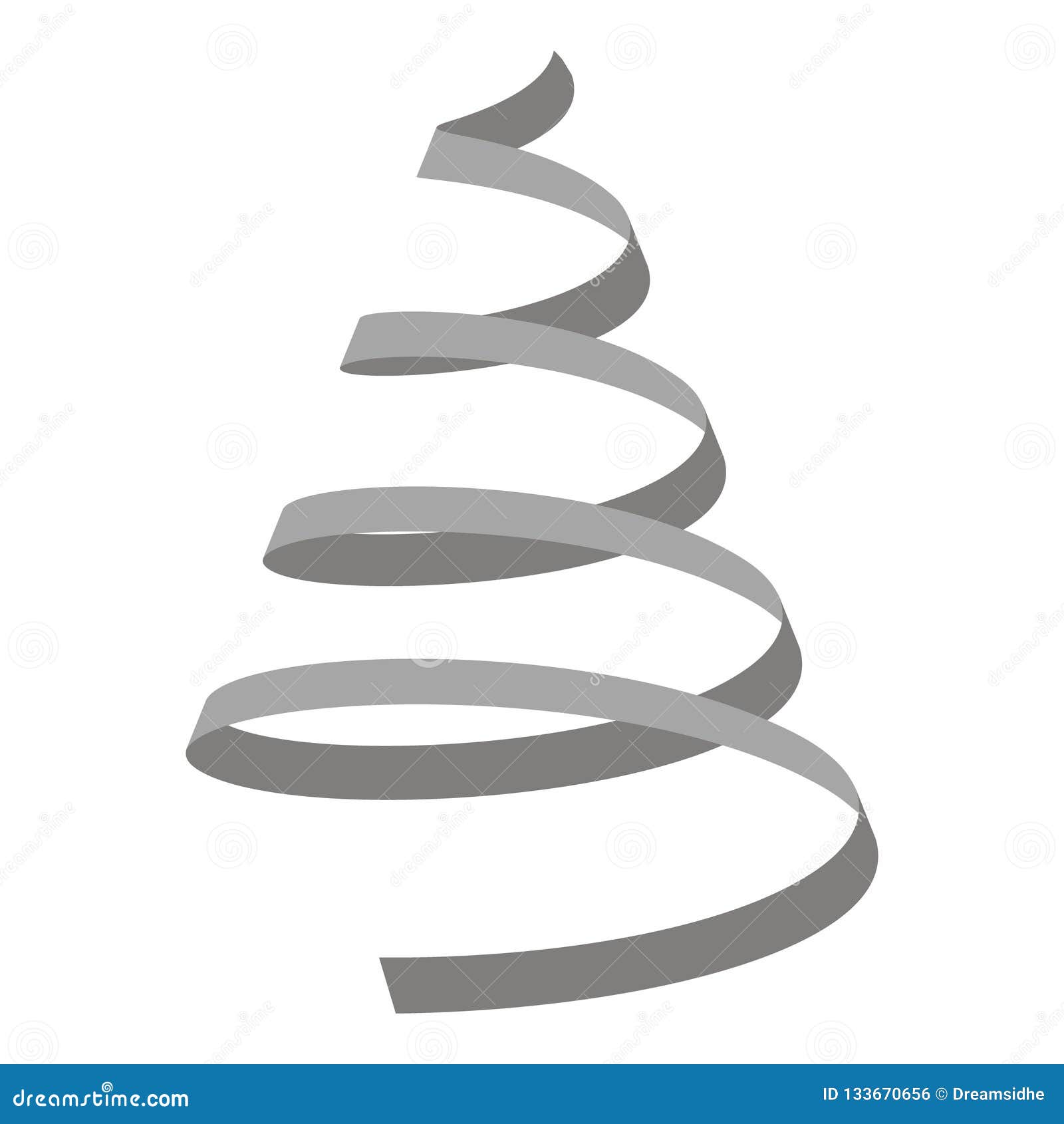 Set of Monochrome Icon with Coil Spring Stock Vector - Illustration of ...