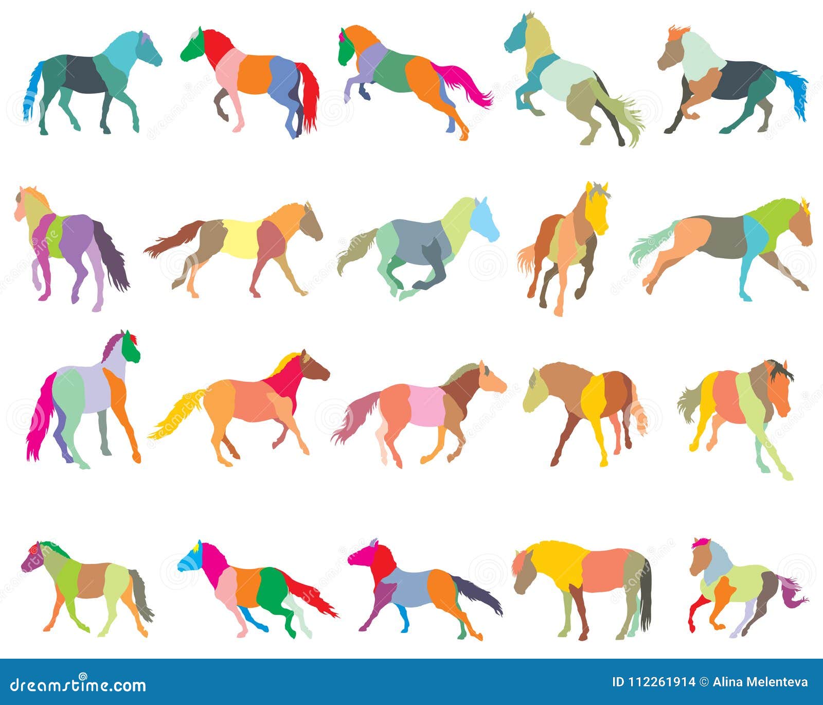 Pony Color Chart Stock Illustrations – 35 Pony Color Chart Stock ...