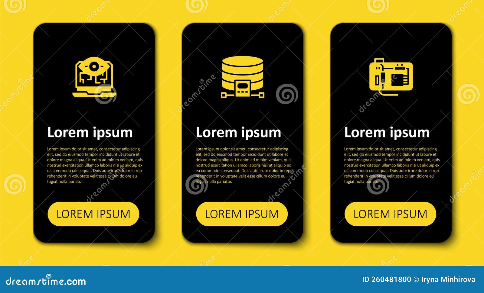 Set Motherboard, Cloud Database and Computer Vision. Business ...