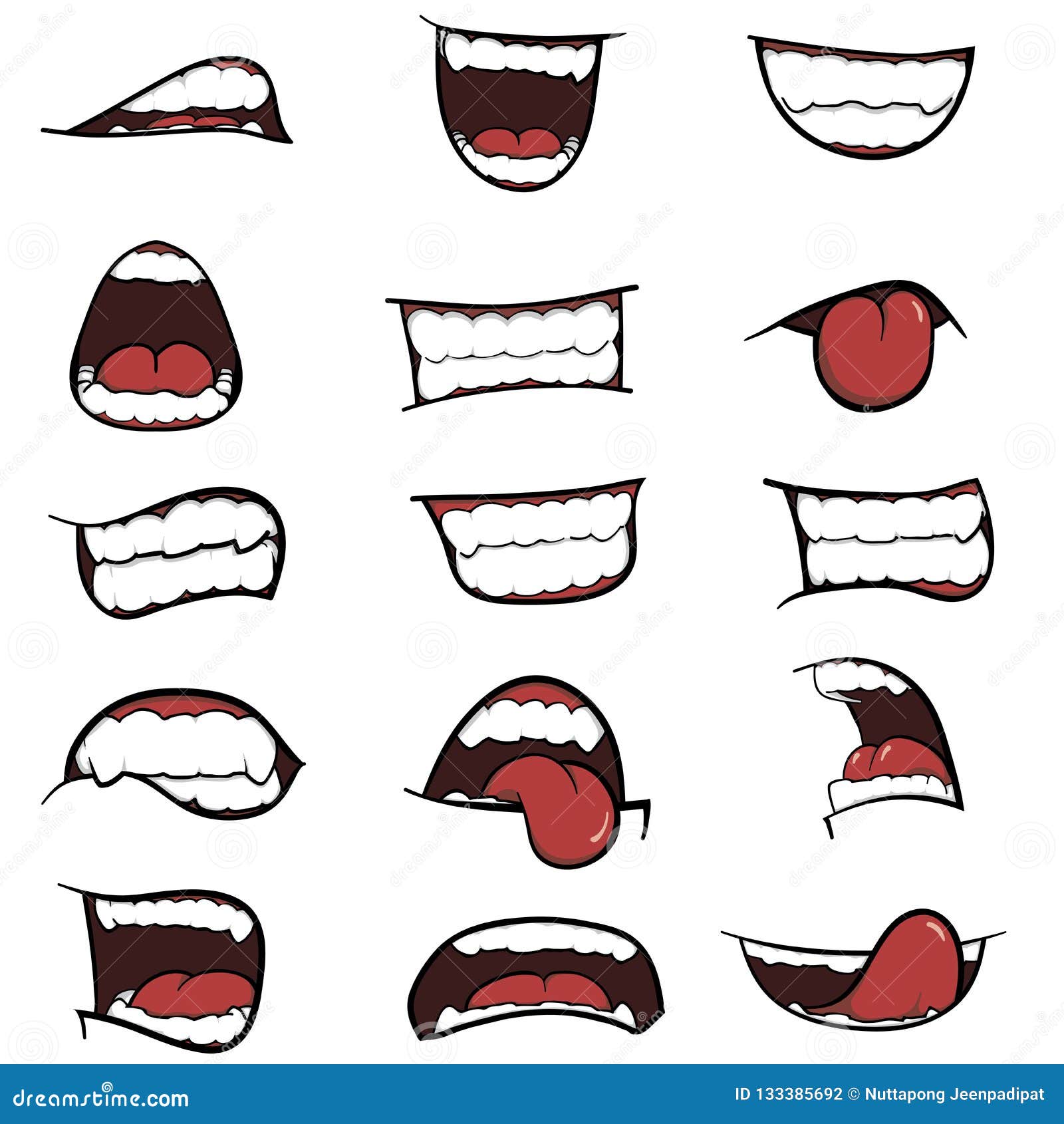 Drawing Cartoon Mouths at Daniel Epperson blog