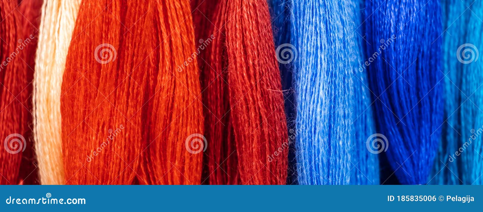 Set of Multi-colored Threads for Embroidery. Background for Design ...