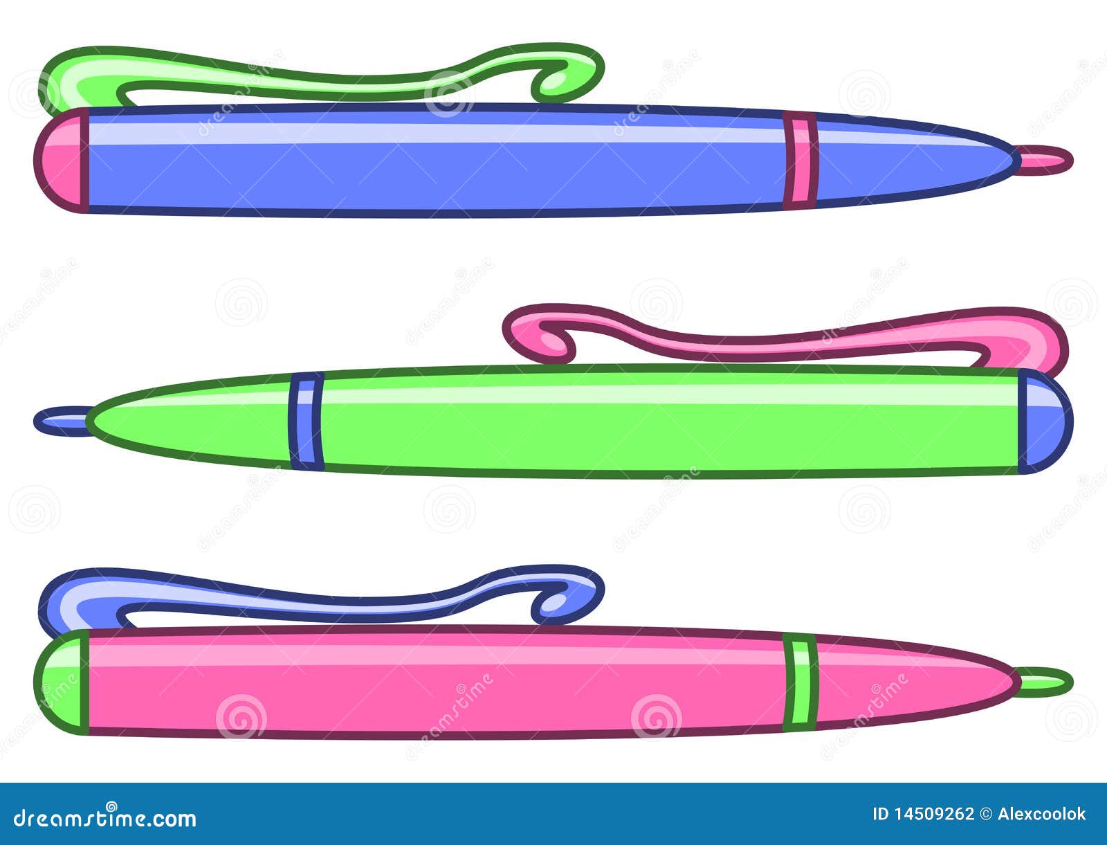 Pens Stock Image | CartoonDealer.com #7296637