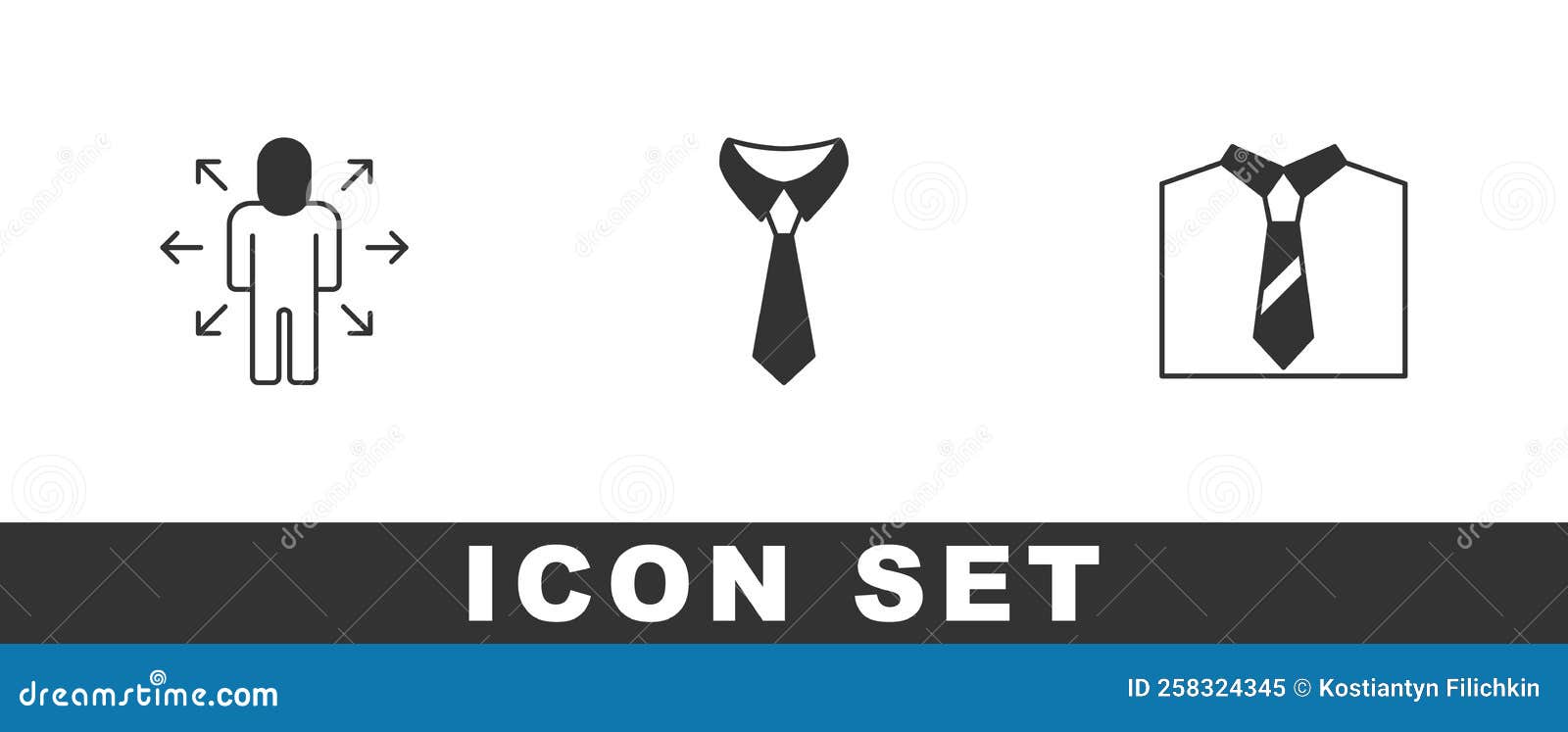 Set Multitasking Manager Working, Tie and Icon. Vector Stock Vector ... Set Multitasking Manager Working, Tie and Icon. Vector Stock Vector ...