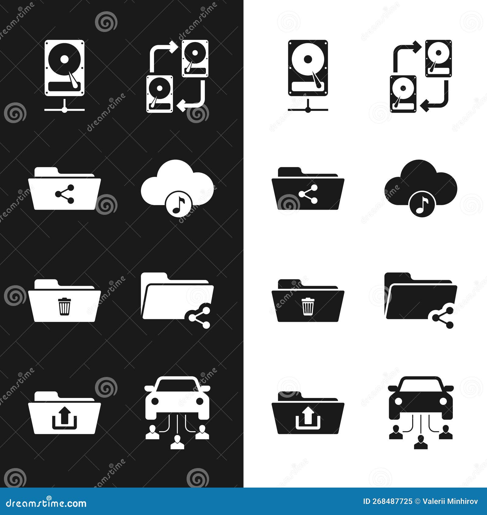 Set Music Streaming Service, Share Folder, Hard Disk Drive on Sharing ...