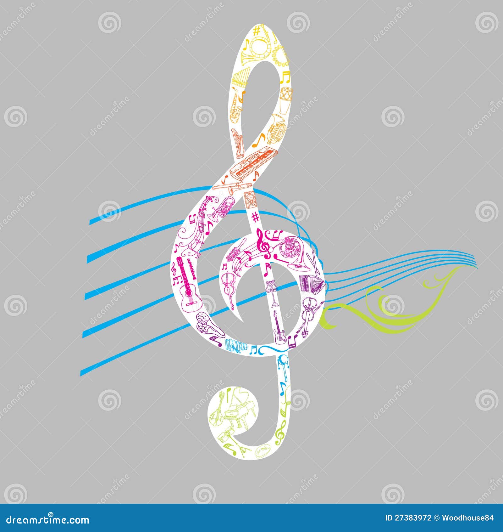 Set of Musical Notes Illustration Stock Vector - Illustration of ... Set of Musical Notes Illustration Stock Vector - Illustration of ...
