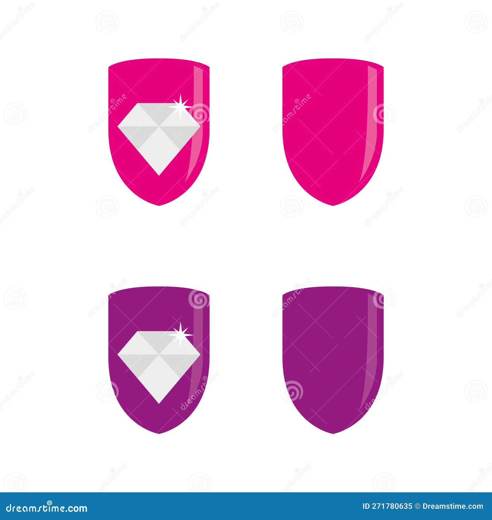Nails stock vector. Illustration of pink, icon, salon - 271780635