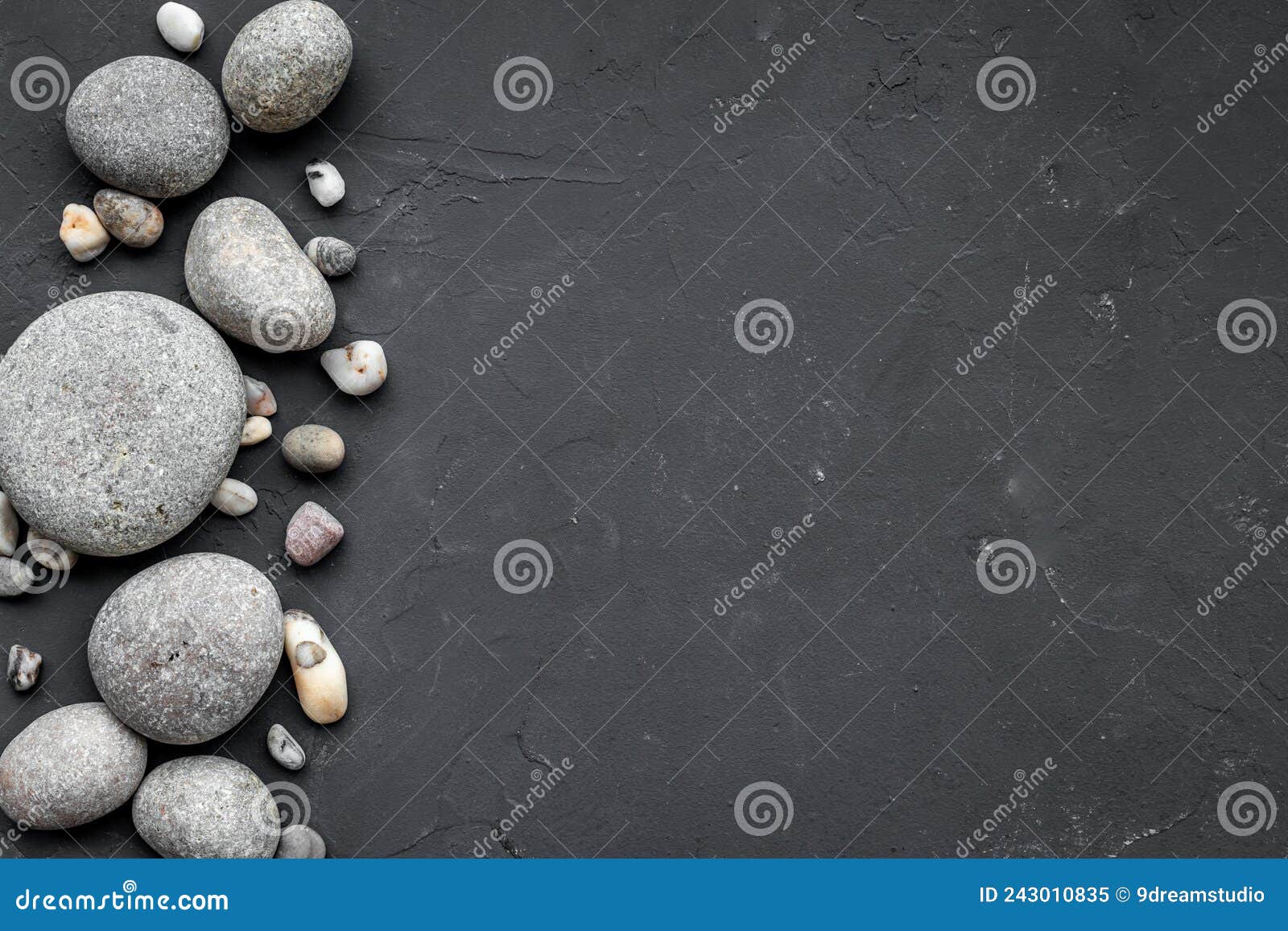 Set of Natural Mineral Stones. Rocks Background Stock Image - Image of ...
