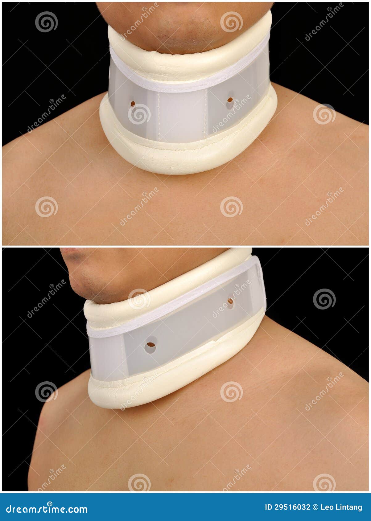 Set of Neck Support Images stock photo. Image of brace - 29516032
