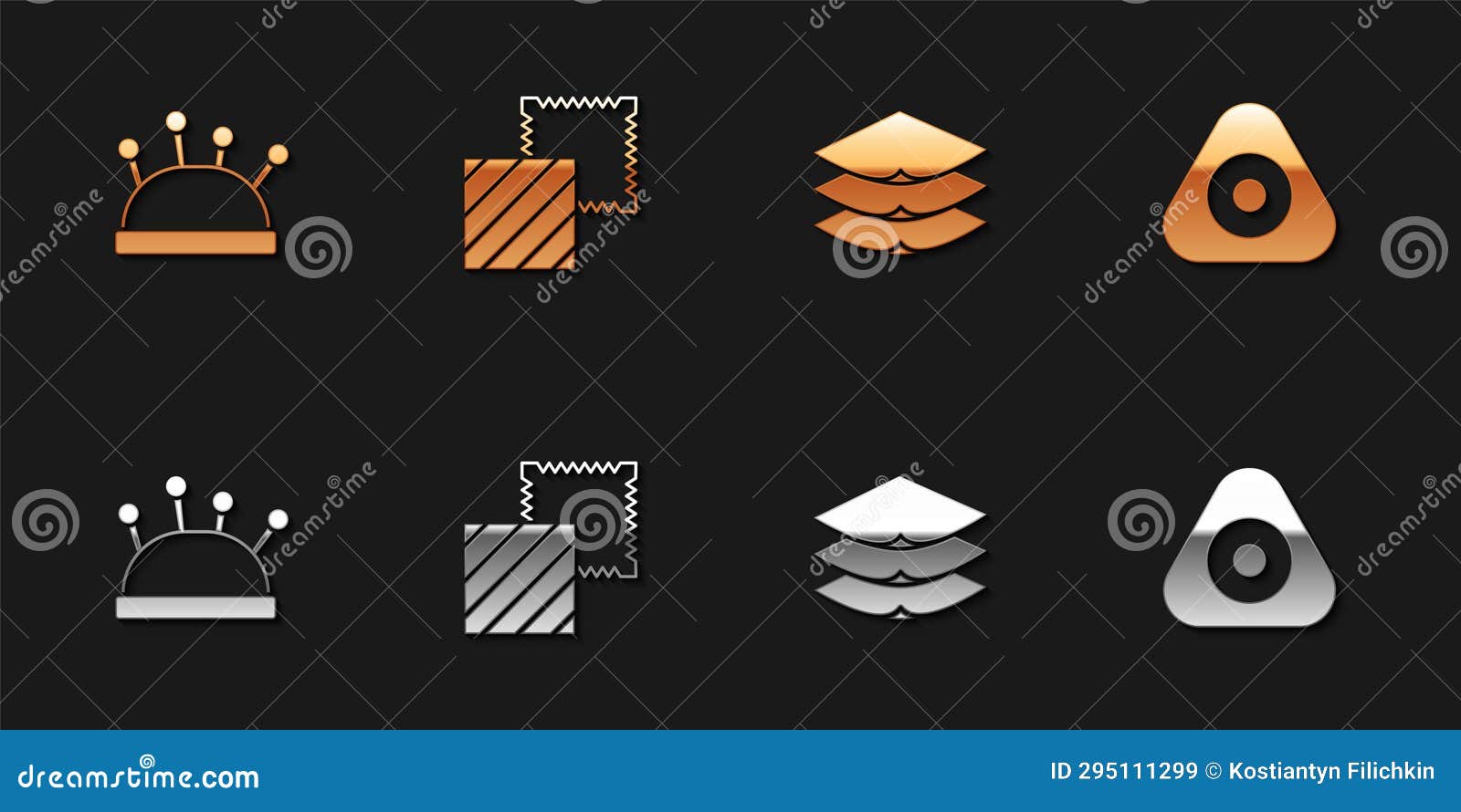 Set Needle Bed and Needles, Textile Fabric Roll, Layers Clothing ...