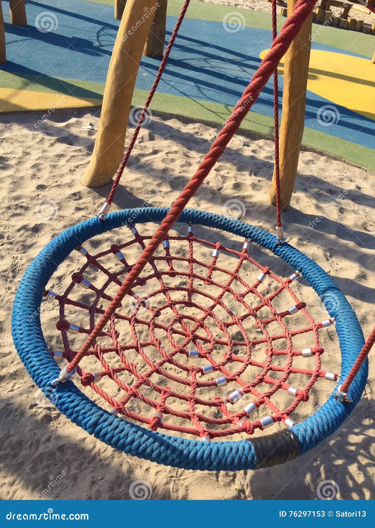 Set of Net Crawl Constructions on Kids Playground Stock Image - Image ...