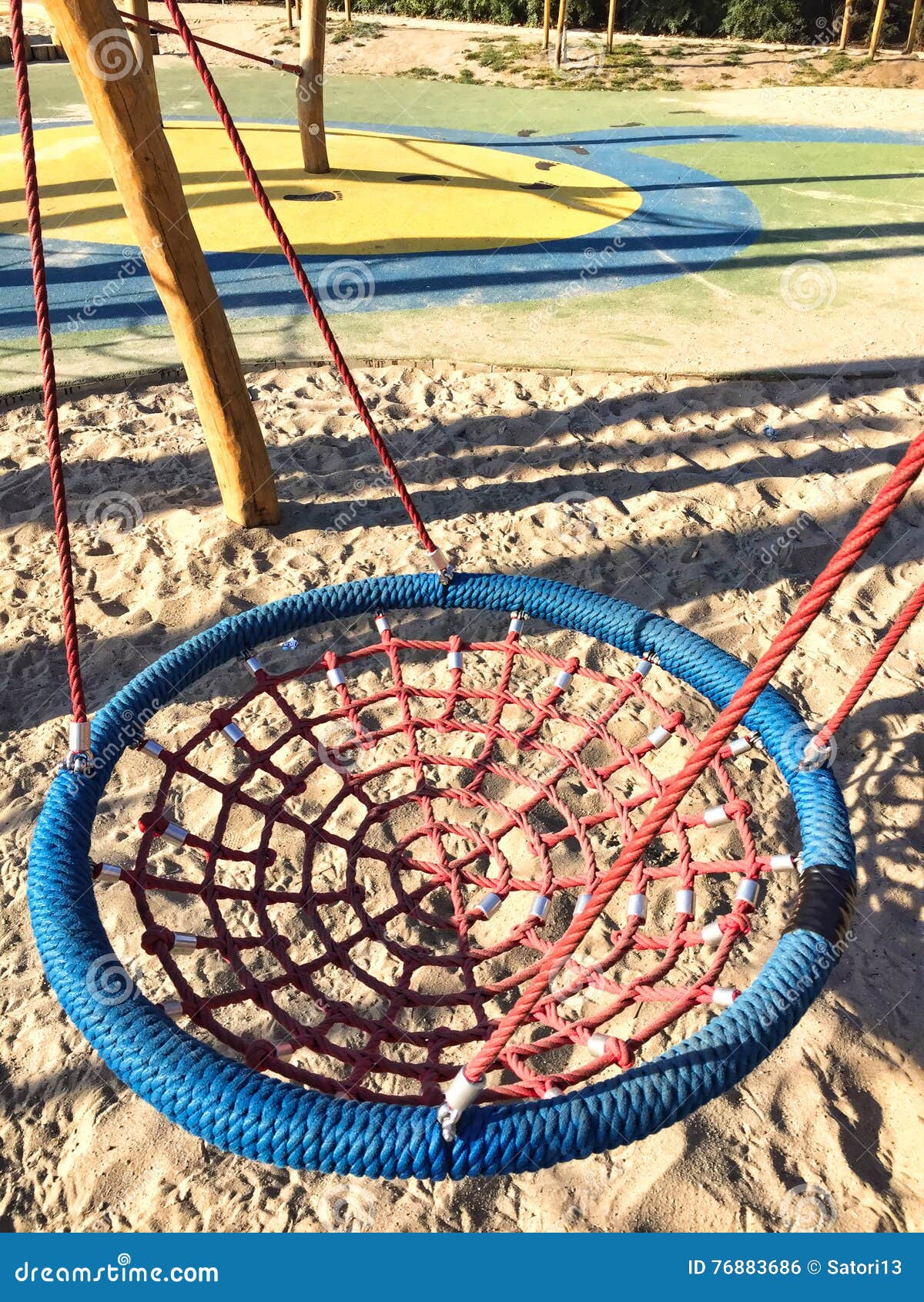 Set of Net Crawl Constructions on Kids Playground Stock Photo - Image ...
