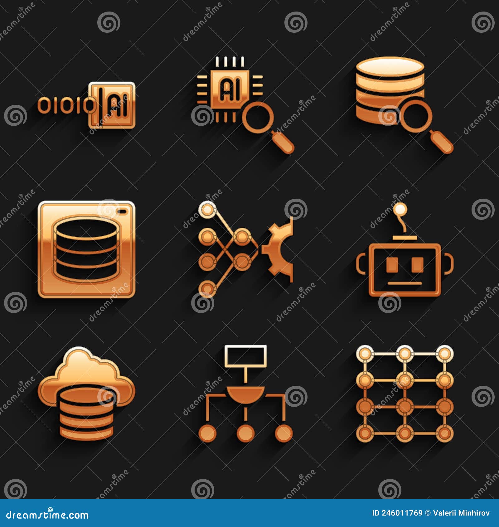 Set Neural Network, Algorithm, Artificial Intelligence Robot, Cloud ... Set Neural Network, Algorithm, Artificial Intelligence Robot, Cloud ...